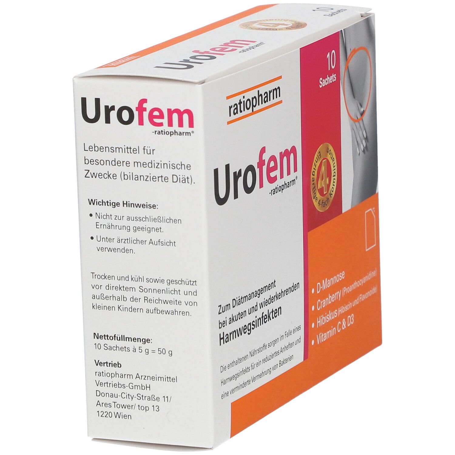 ratiopharm® Urofem 10 St - Shop Apotheke