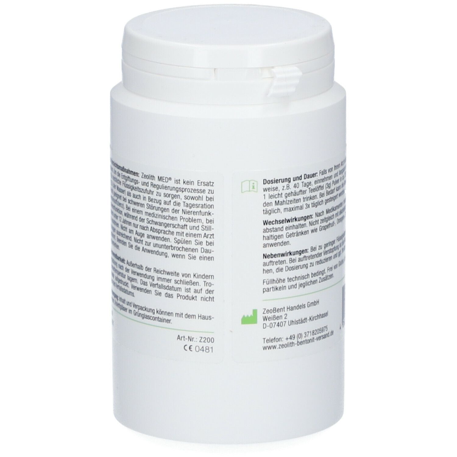 ZeolithMED® Detox-Pulver 200 g - Shop Apotheke