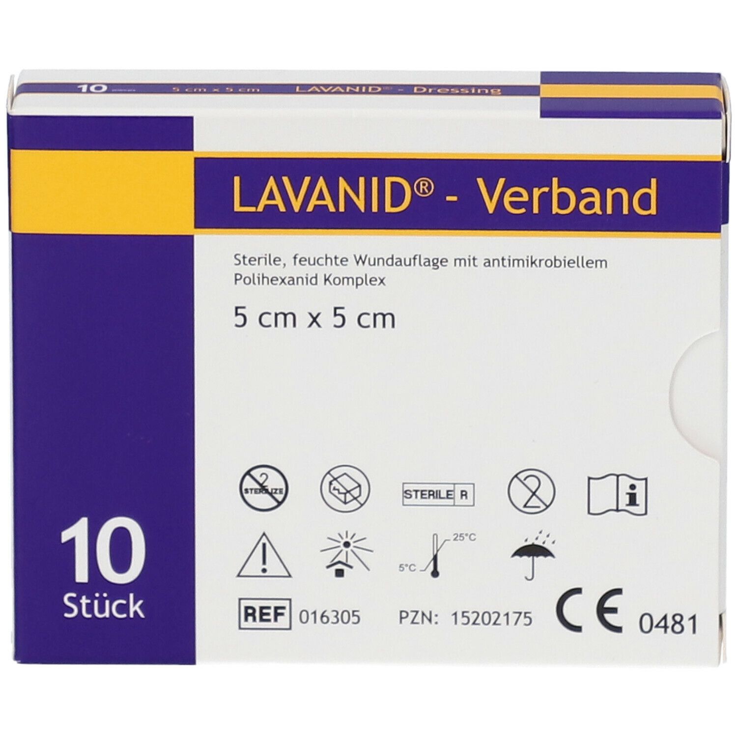 LAVANID® Wundverband 5 x 5 cm 10 St - Shop Apotheke
