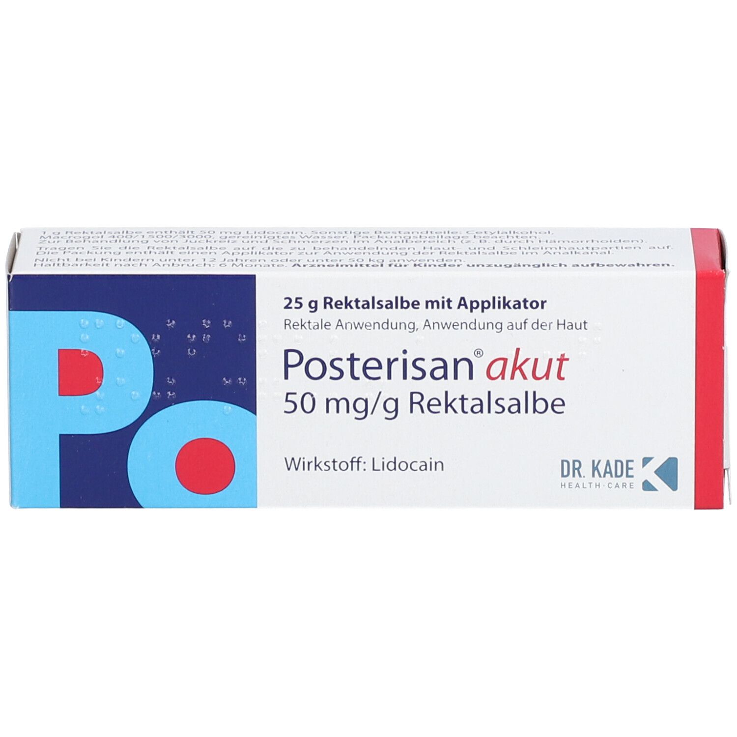 Posterisan® akut 50 mg/g 25 g - Shop Apotheke