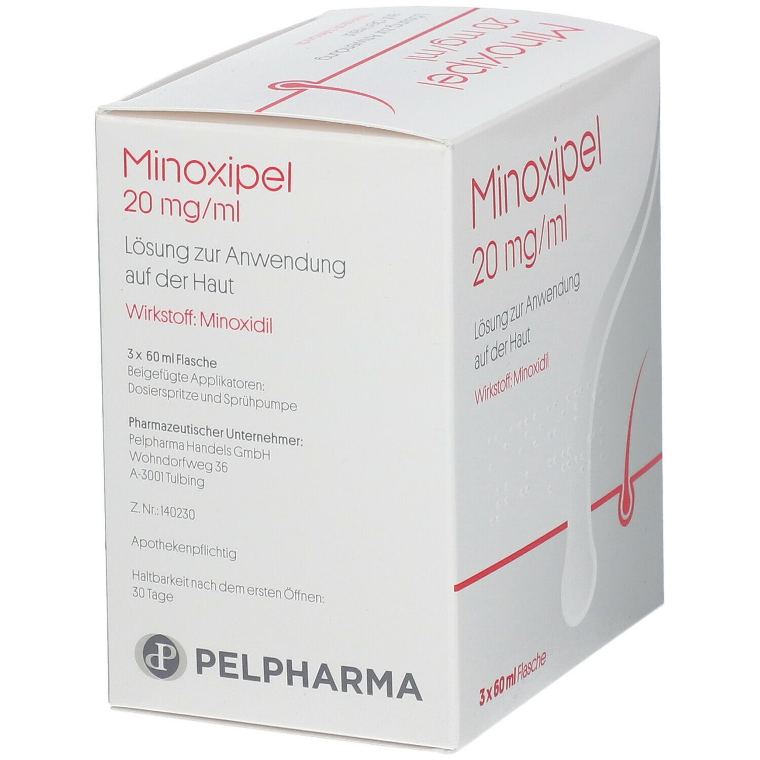 Minoxipel 20 mg/ml 180 ml - Shop Apotheke
