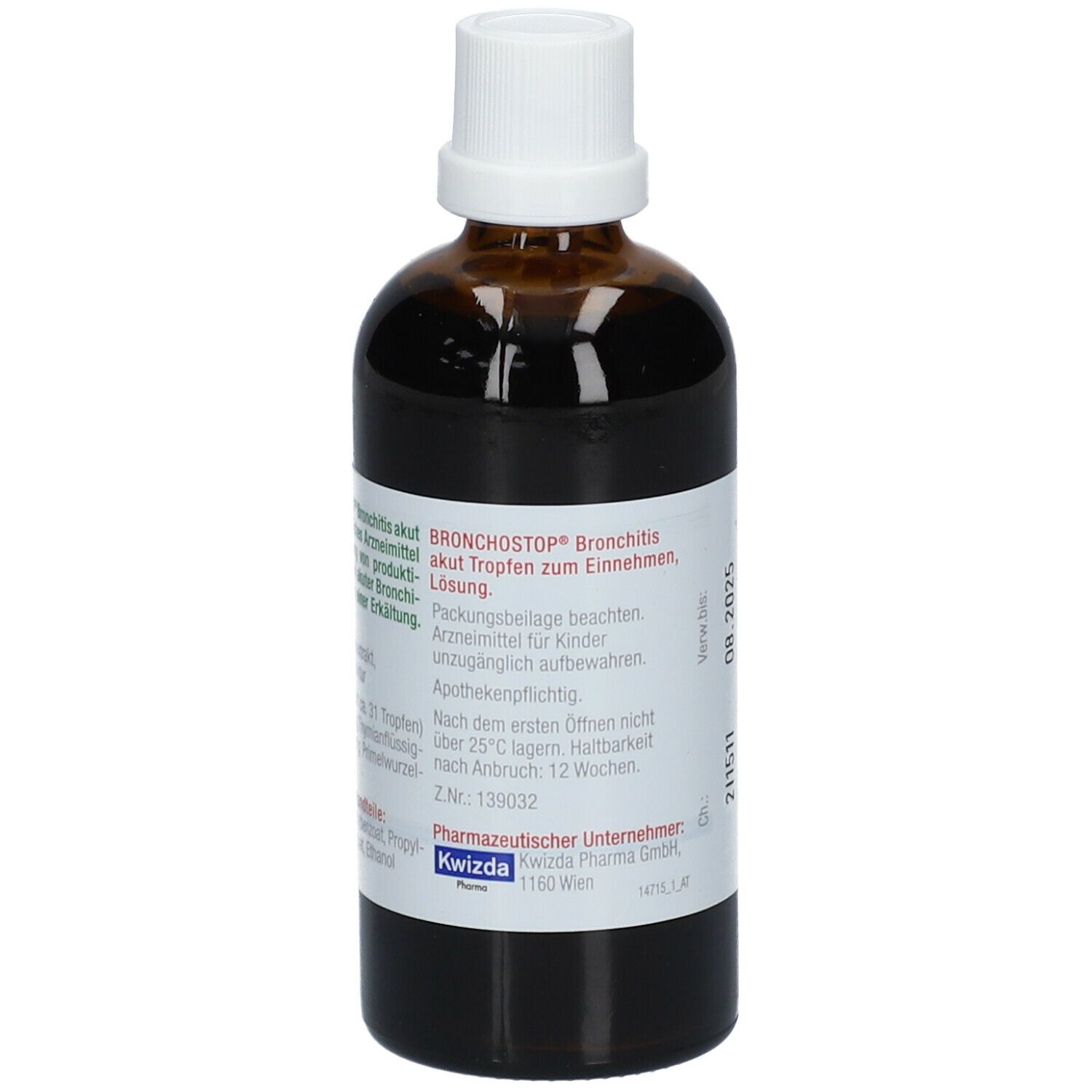 Bronchostop Bronchtis akut 100 ml - Shop Apotheke