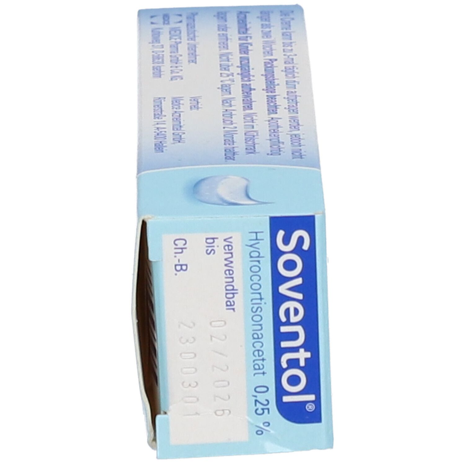 Soventol® HydroCortisonacetat 0,25 % 20 g - shop-apotheke.at