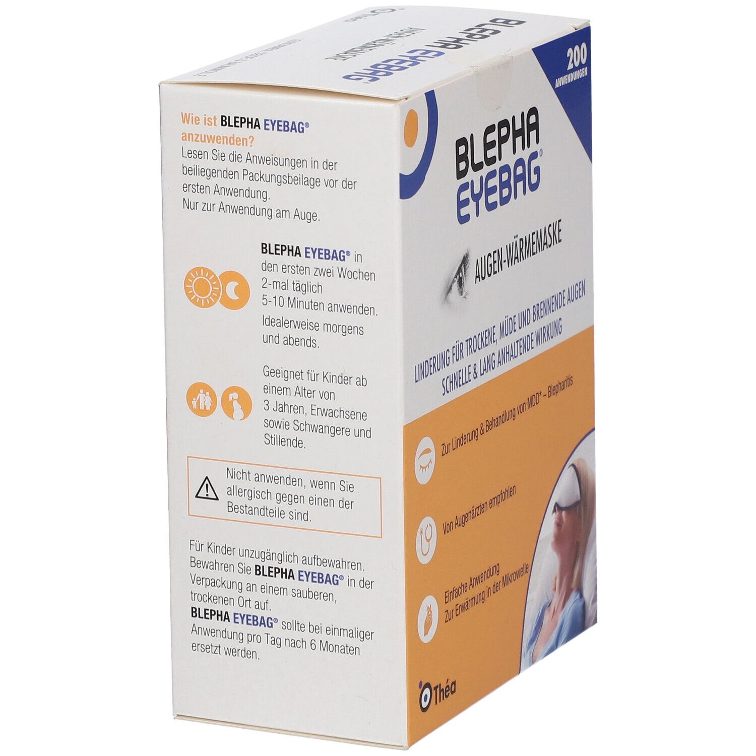 Blepha Eyebag® Augen-Wärmemaske 1 St - Shop Apotheke