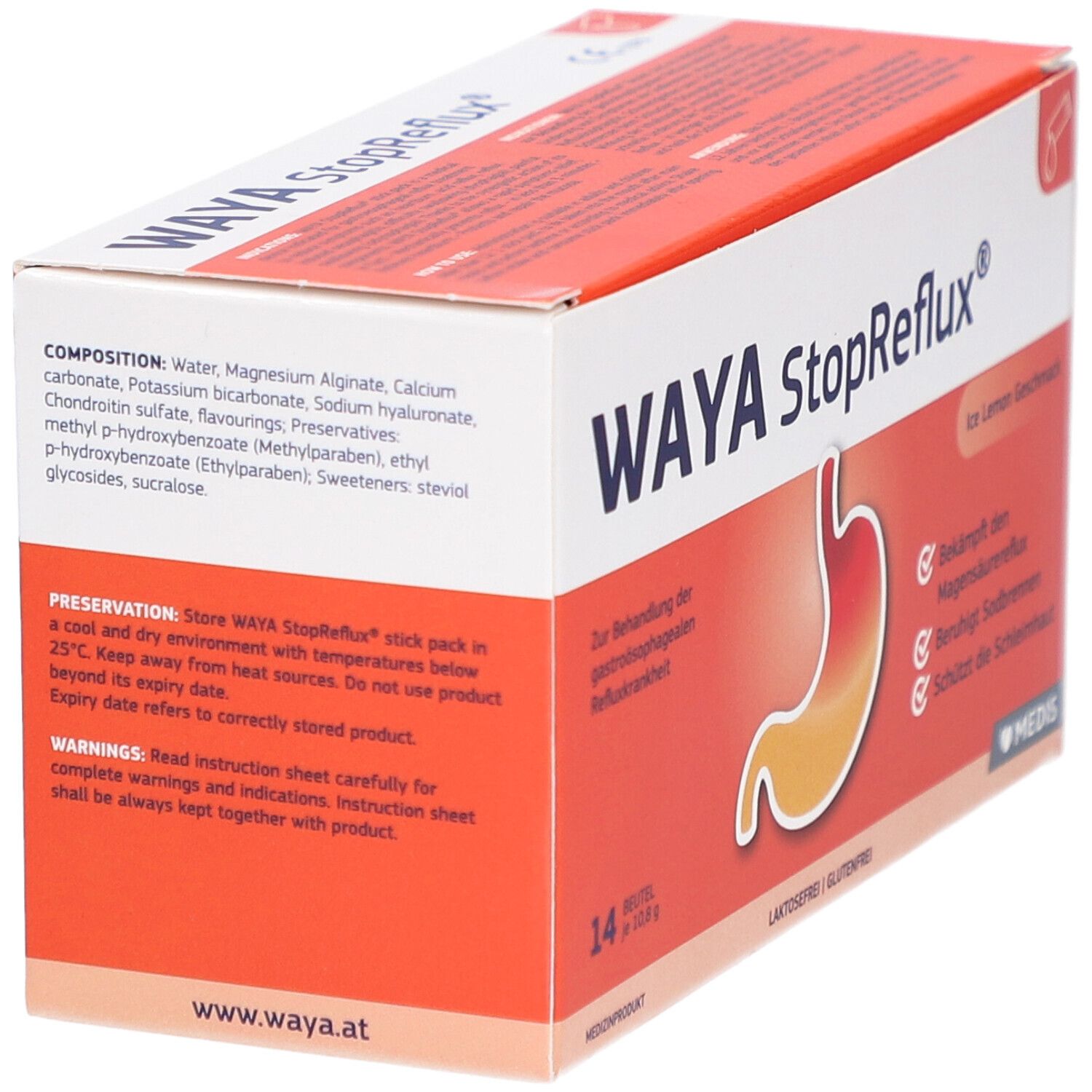 WAYA StopReflux® Für Erwachsene und Jugendliche ab 12 Jahren 14 St - Shop Apotheke
