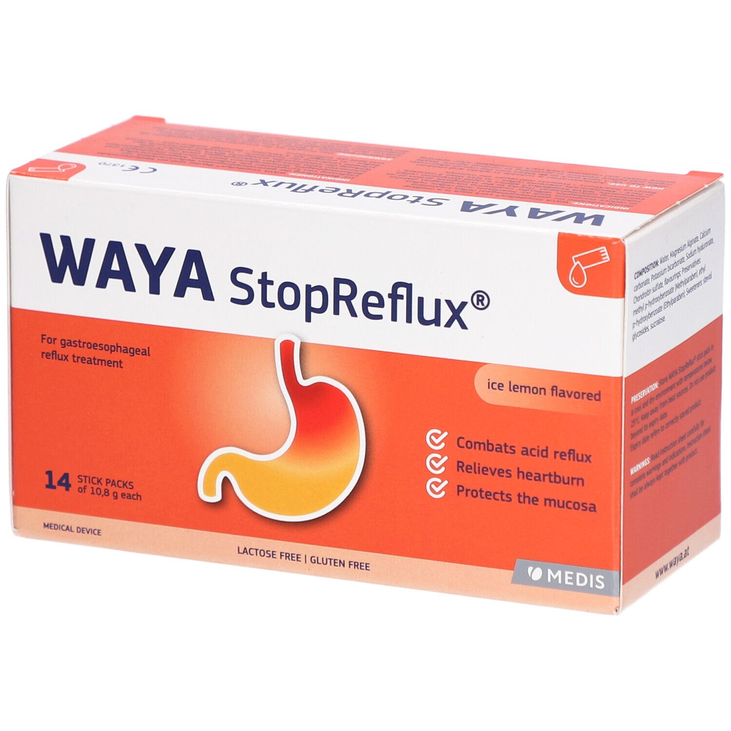 WAYA StopReflux® Für Erwachsene und Jugendliche ab 12 Jahren 14 St - Shop Apotheke
