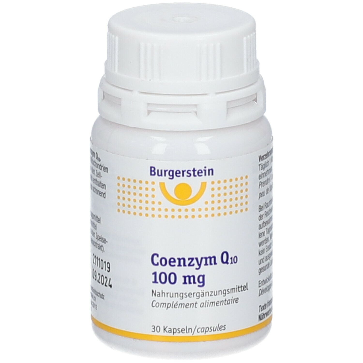 Burgerstein Coenzym Q10 100 mg 30 St - Shop Apotheke