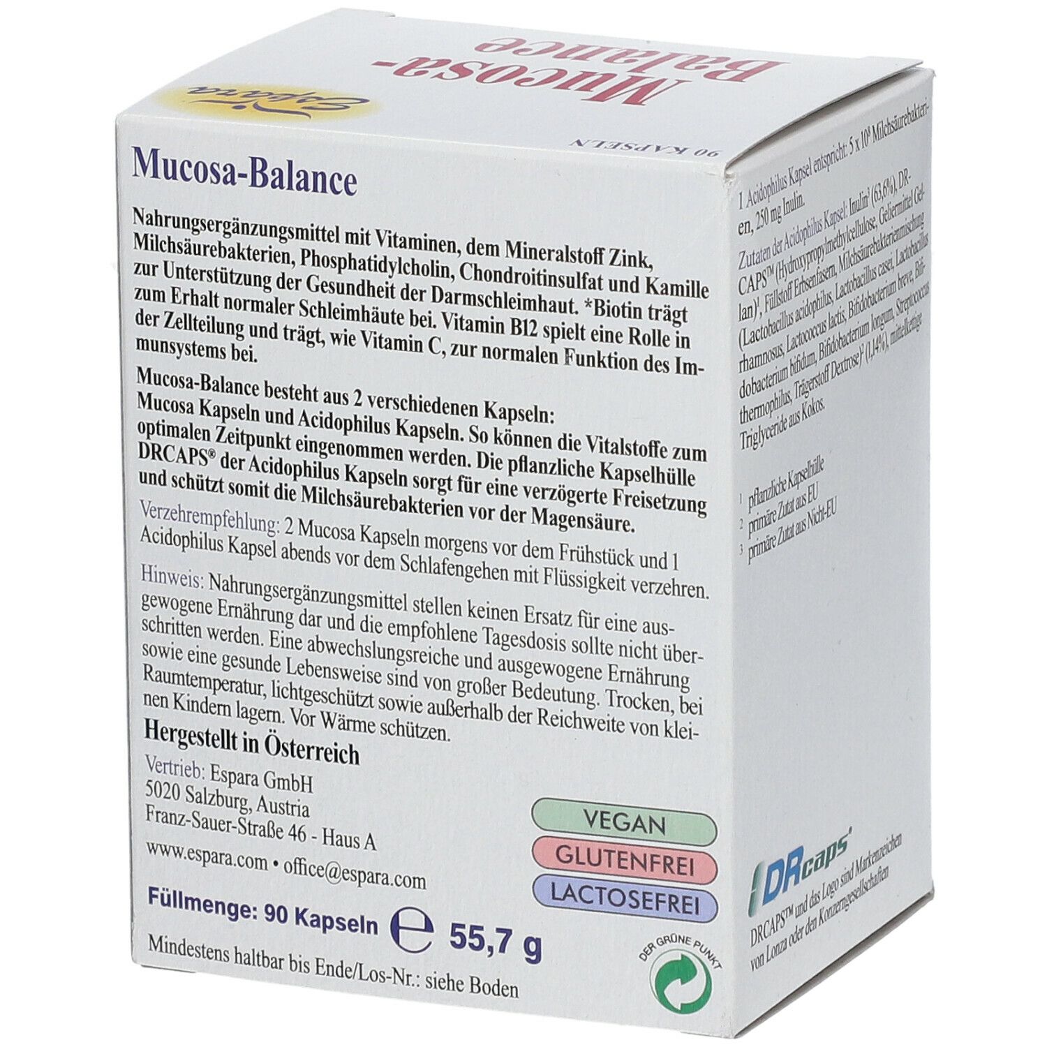 Mucosa-Balance 90 St - Shop Apotheke