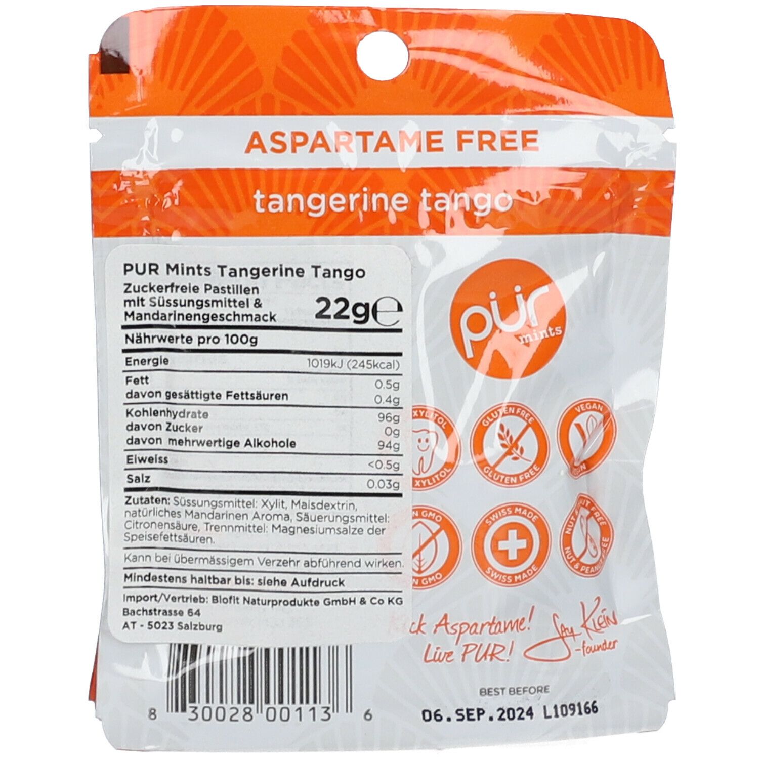 PUR Mints Tangerine Tango 20 St - shop-apotheke.at