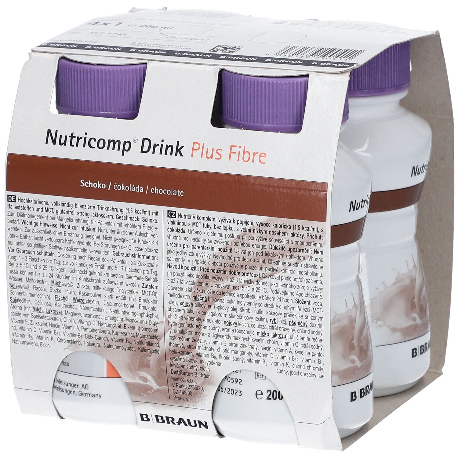 Nutricomp® Drink 2.0 kcal Schoko 4 St - Shop Apotheke