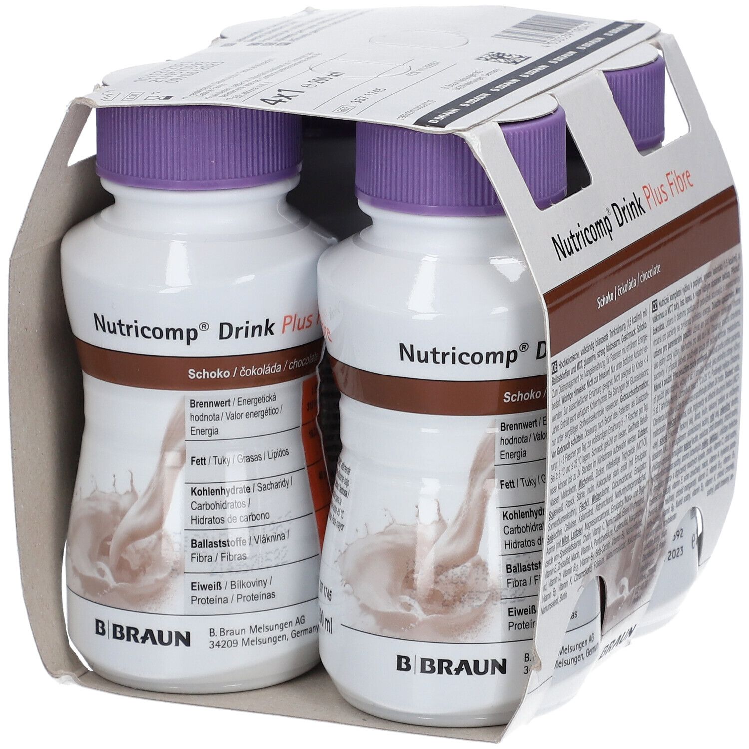 Nutricomp® Drink 2.0 kcal Schoko 4 St - Shop Apotheke