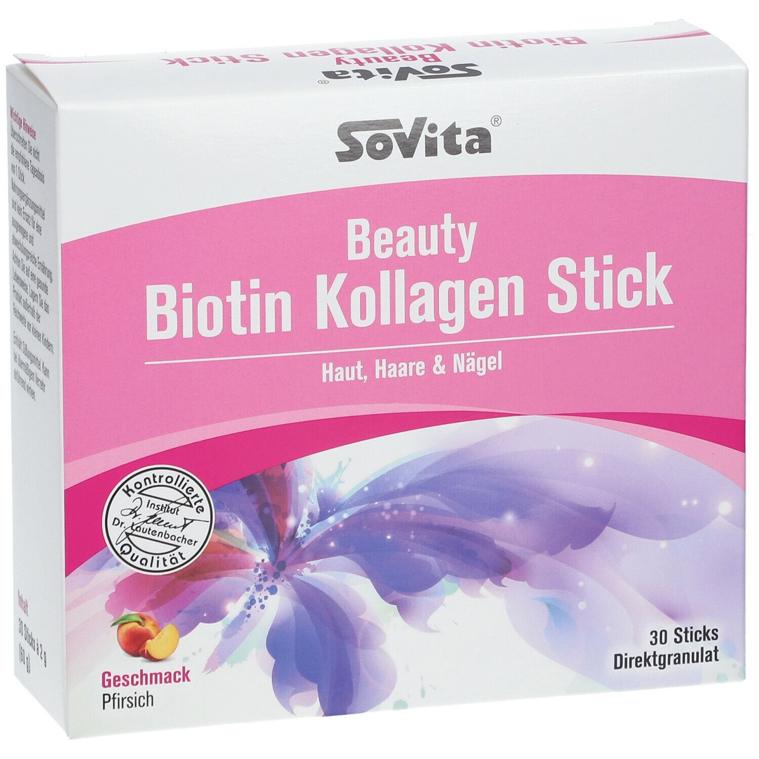 SoVita® Beaut Bio Kollagen Stick Haut, Haare & Nägel 30 St - Shop Apotheke