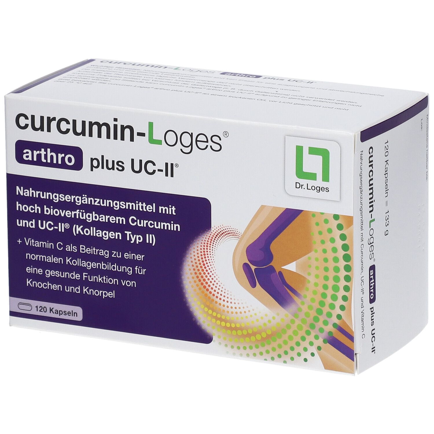 curcumin-Loges® arthro plus UC-II® 120 St - Shop Apotheke