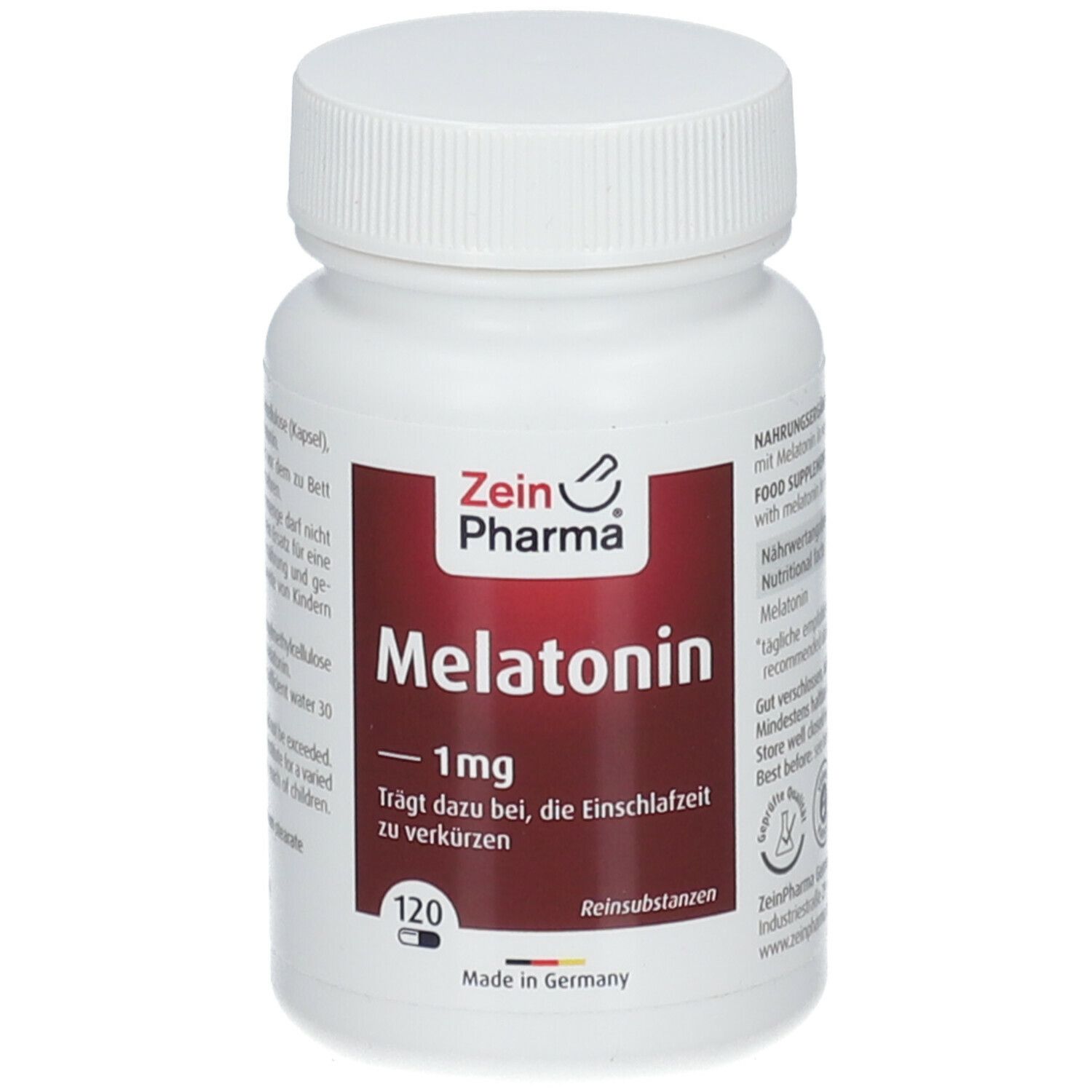 Melatonin 1 mg ZeinPharma® 120 St - Shop Apotheke