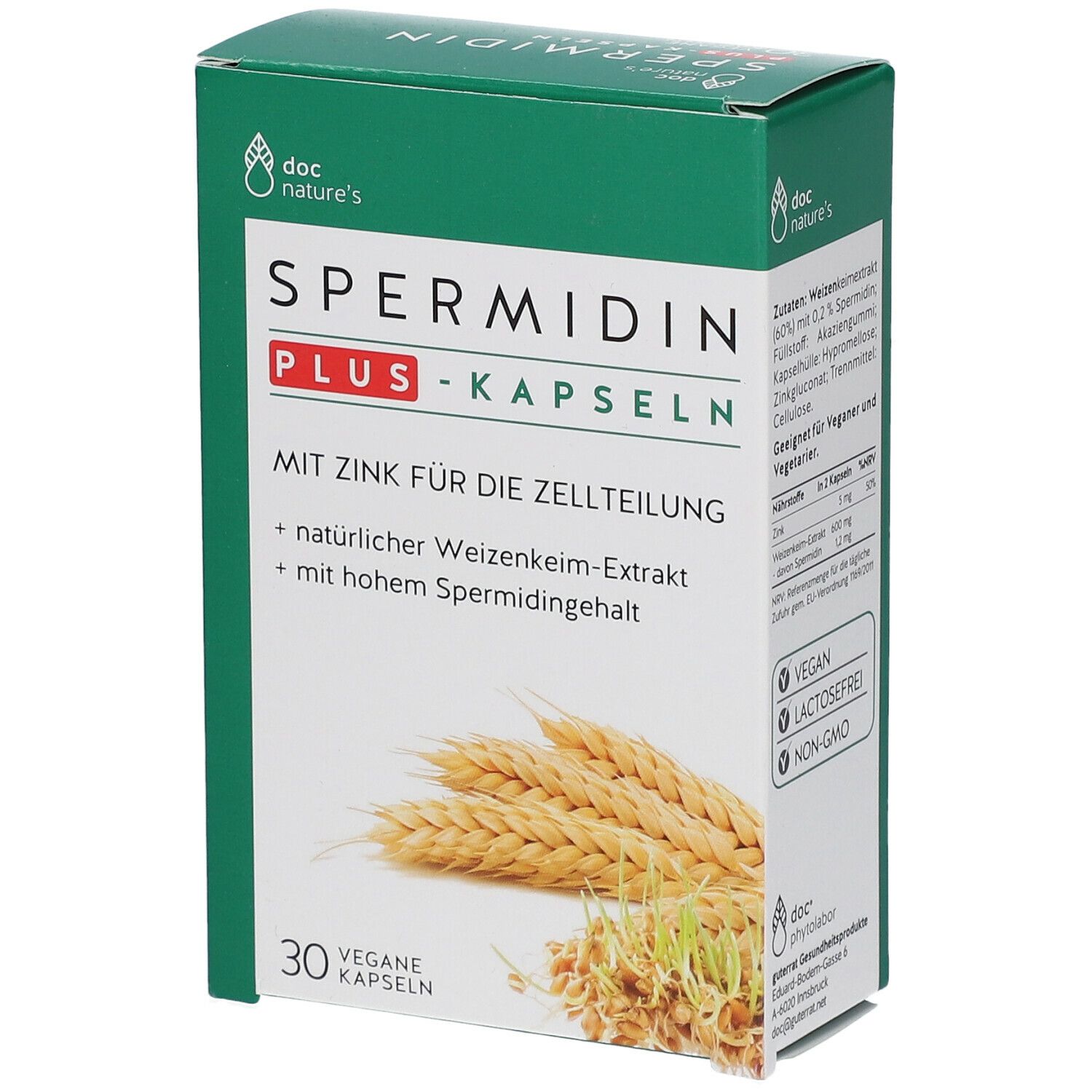 doc nature's Spermidin Plus 30 St - Shop Apotheke