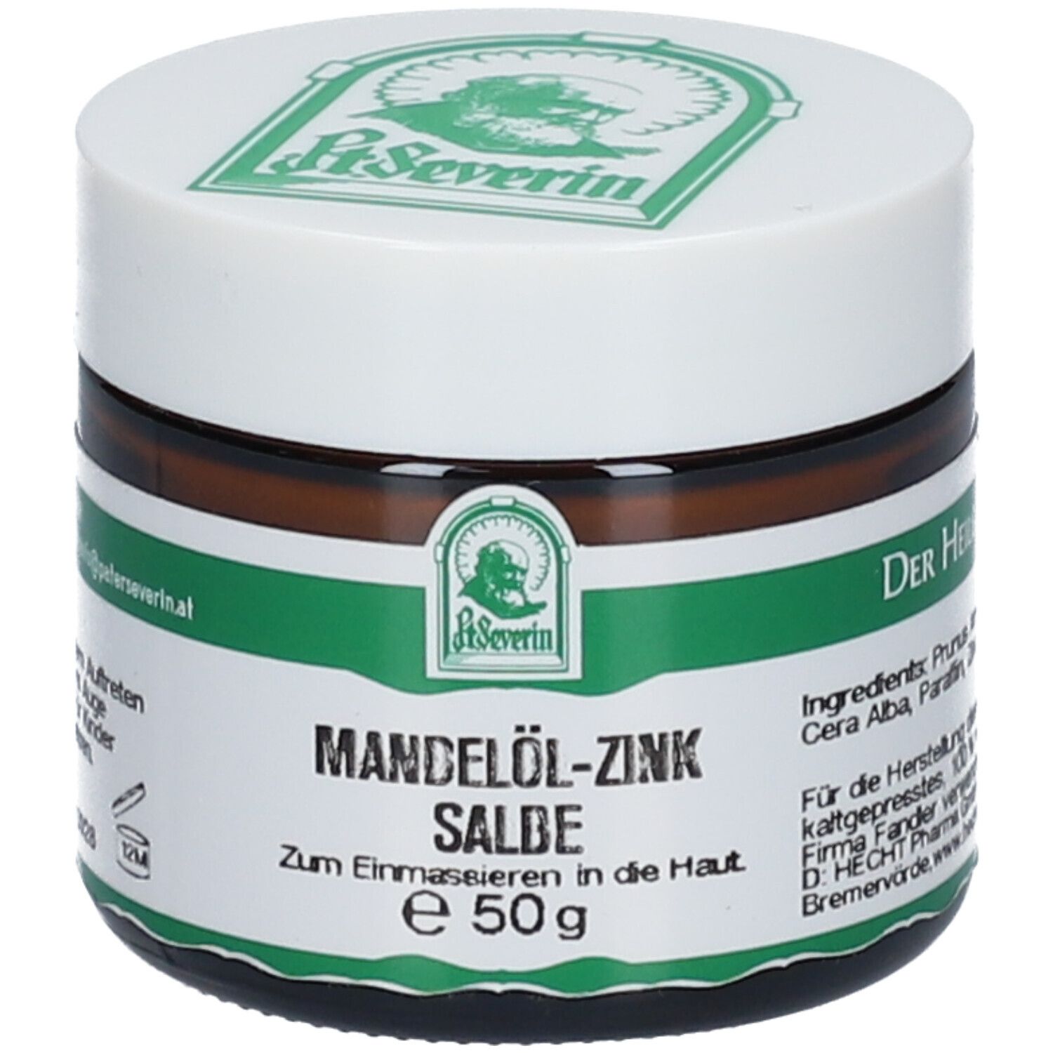 Pater Severin Mandelöl-Zink Salbe 50 g - shop-apotheke.at