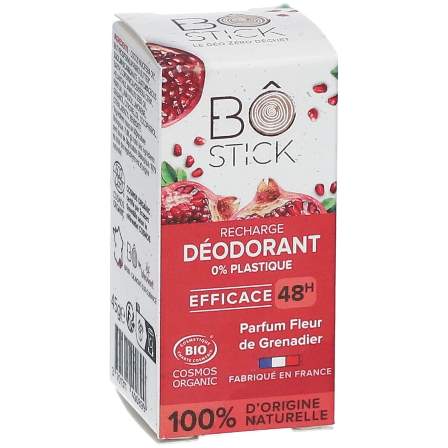 BÔ Deodorant Nachfüllstick Granatapfelblüte 45 g - Shop Apotheke
