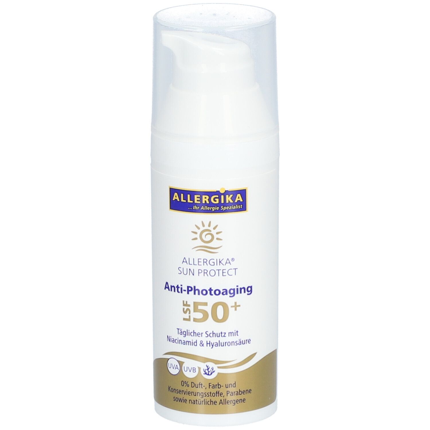 ALLERGIKA SUN PROTECT Anti-Photoaging Creme LSF 50+ 50 ml - shop ...