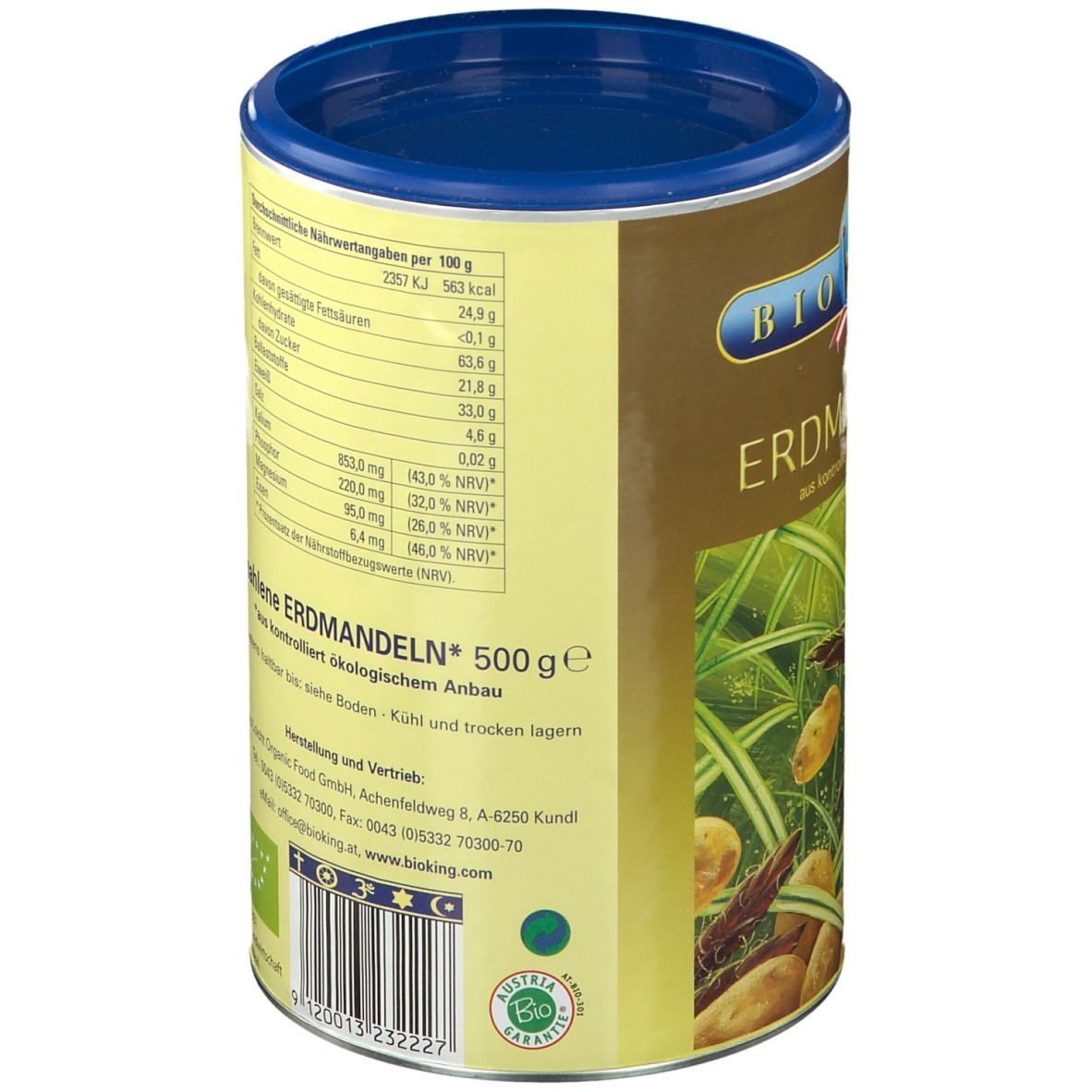 BIO KING gemahlene ERDMANDELN 500 g - Shop Apotheke