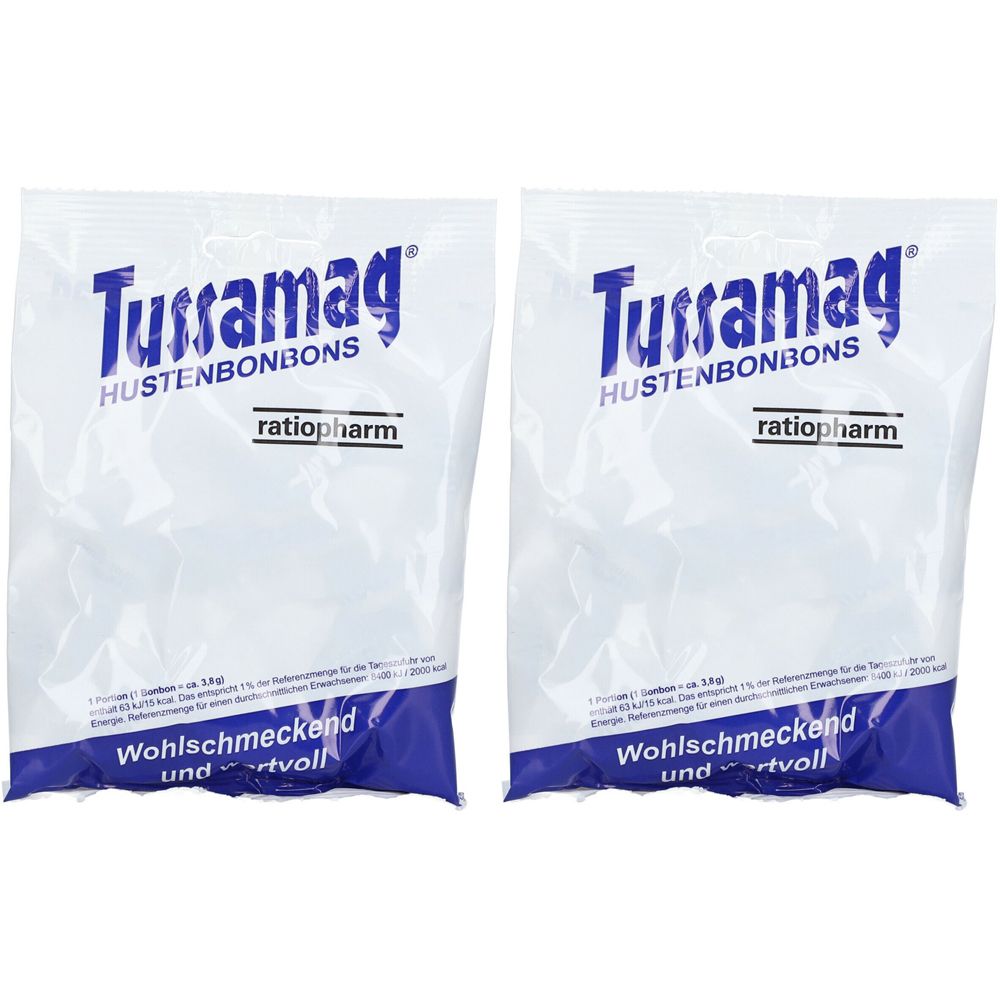Tussamag® Hustenbonbons 2x75 g - Shop Apotheke