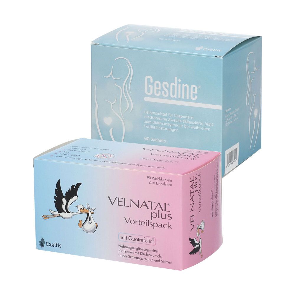 VELNATAL® plus mit Quatrefolic® + Gesdine® 1 St - Shop Apotheke