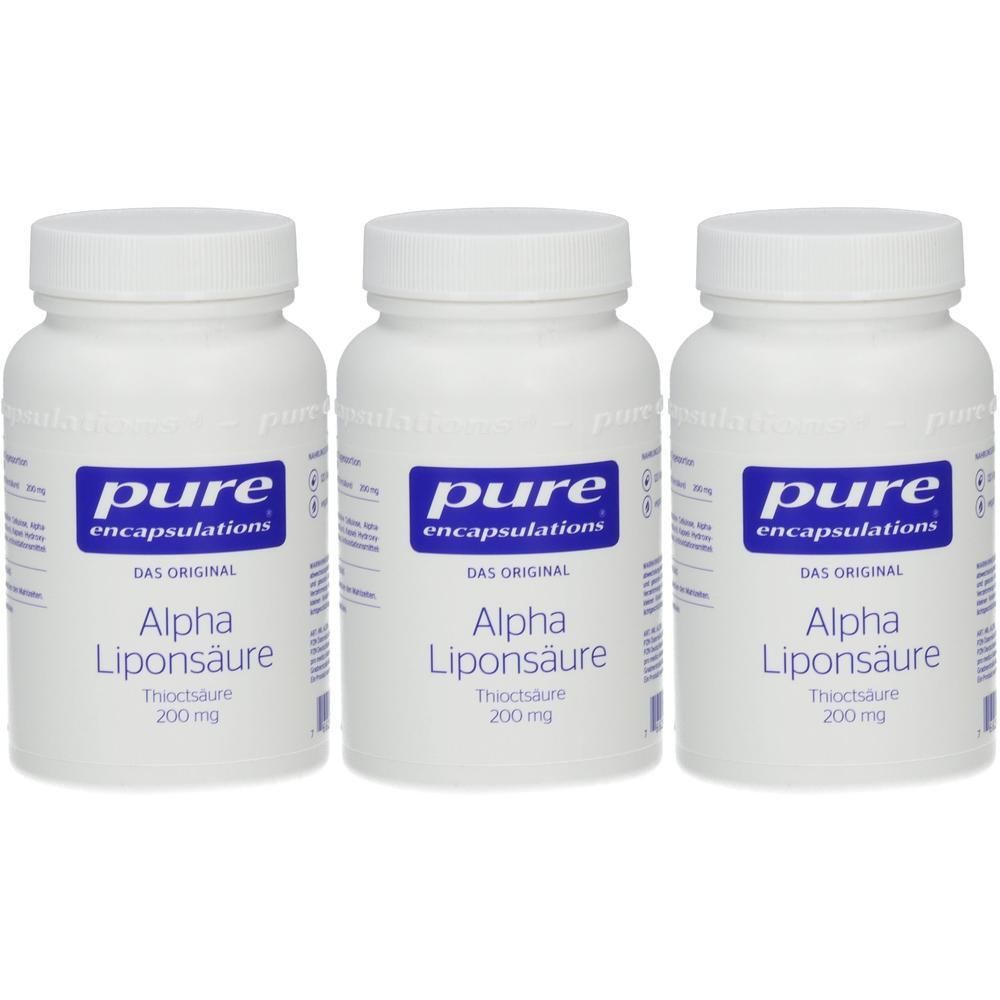 pure encapsulations® Alpha Liponsäure Thioctsäure 200 mg 3x120 St ...