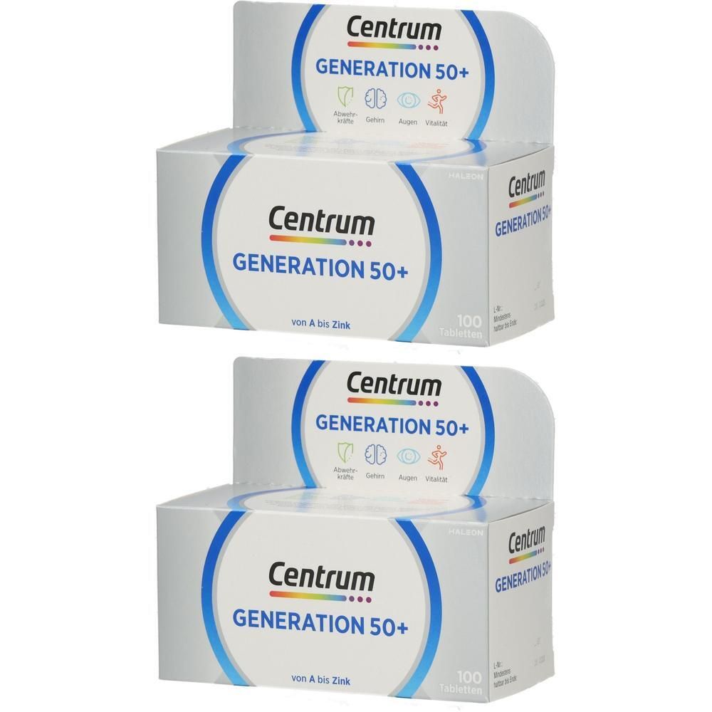 Centrum Generation 50+ 2x100 St - Shop Apotheke