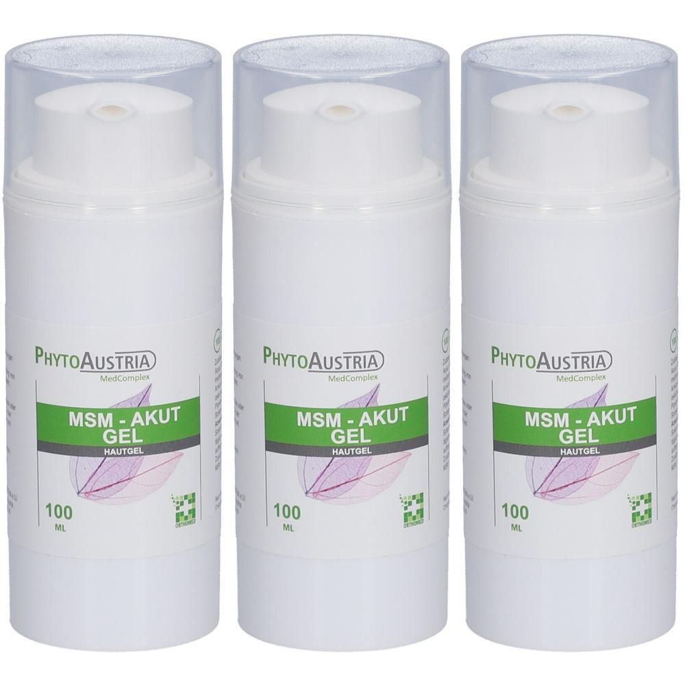 MSM-Akut Gel 3x100 ml - Shop Apotheke