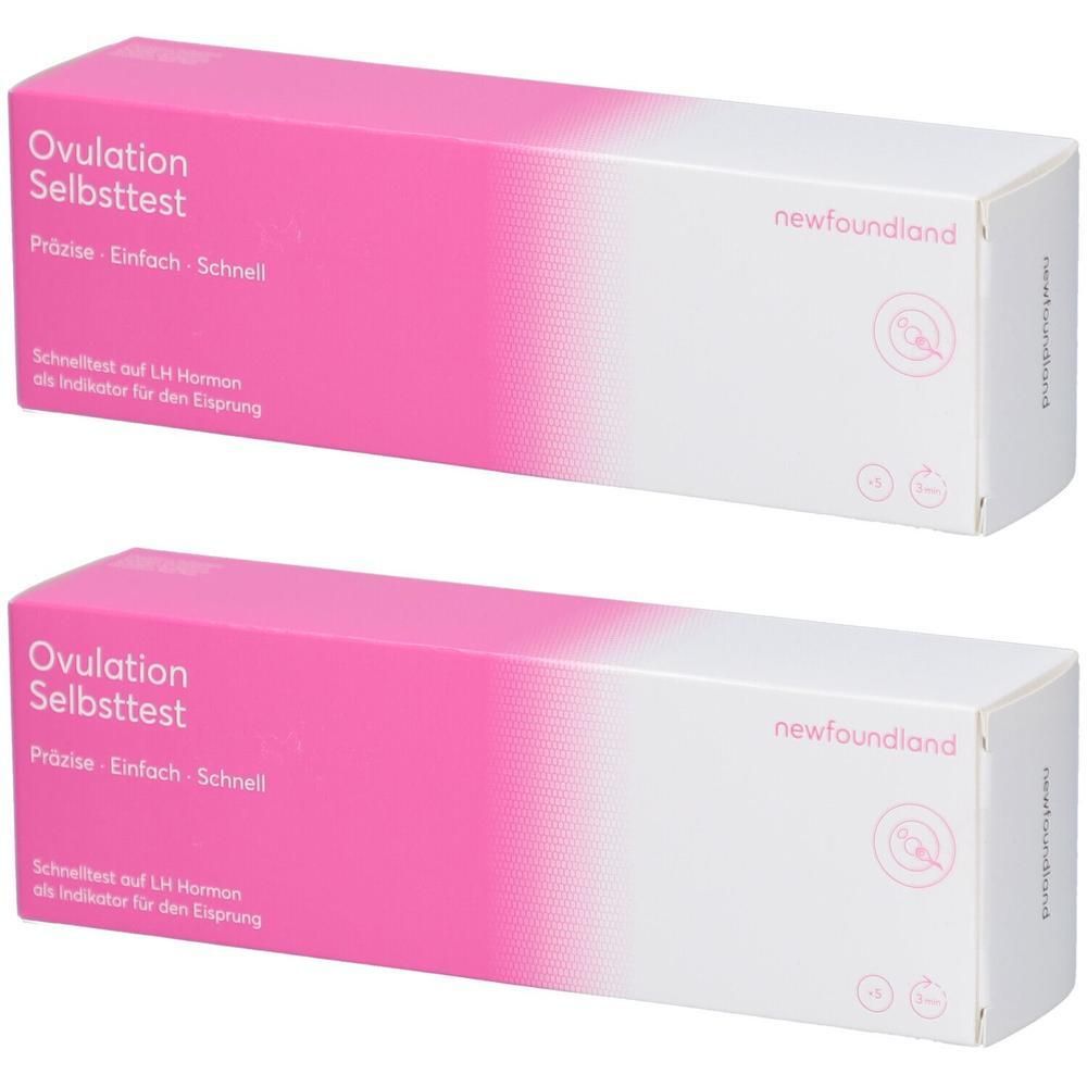 newfoundland® Ovulation Selbsttest – Schnelltest zur Eisprungbestimmung ...