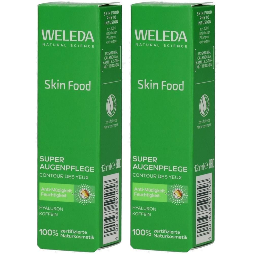Weleda Skin Food Super Augenpflege mit Koffein & Hyaluron gegen ...