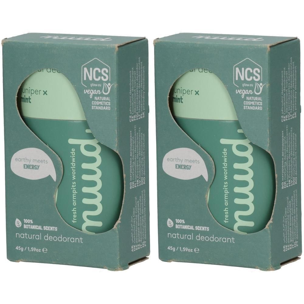nuud Juniper x Mint Stick 2x45 g - Shop Apotheke