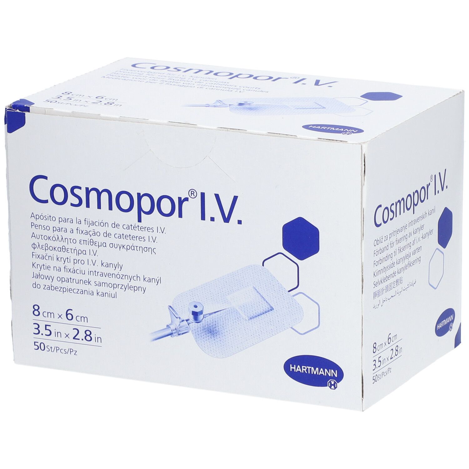 HARTMANN Cosmopor I.V. Steriel 6 cm x 8cm 50 St - Shop Apotheke