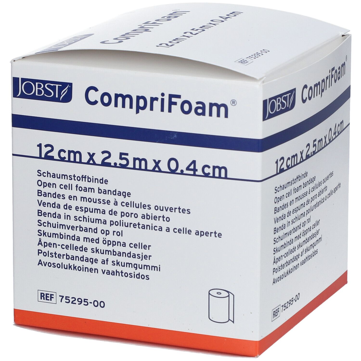 CompriFoam® Schaumstoffbinde 12 cm x 2,5 m x 0,4 cm 1 St - Shop Apotheke