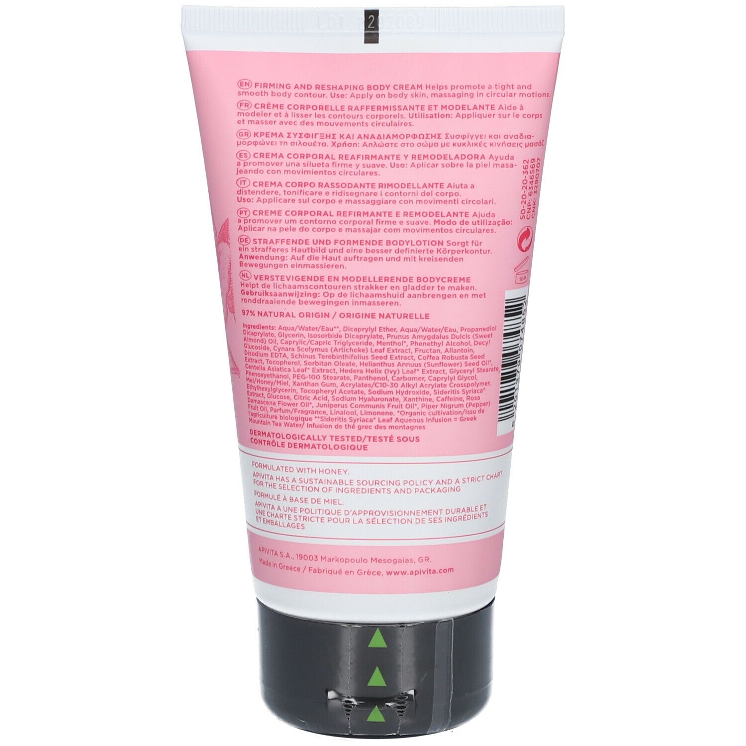 Apivita Körpercreme Raffermissante Rose&Pfeffer 150 ml - Shop Apotheke