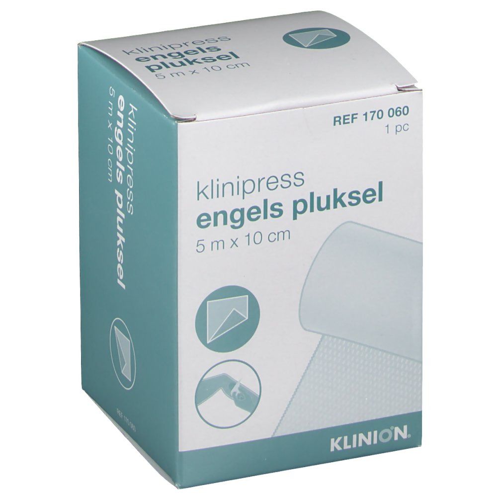 Klinion® Klinipress engels pluksel 5 m x 10 cm 1 St - Shop Apotheke