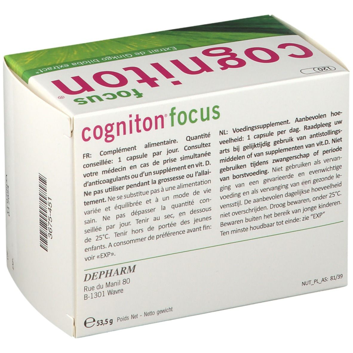 Cogniton Focus 120 St - Shop Apotheke