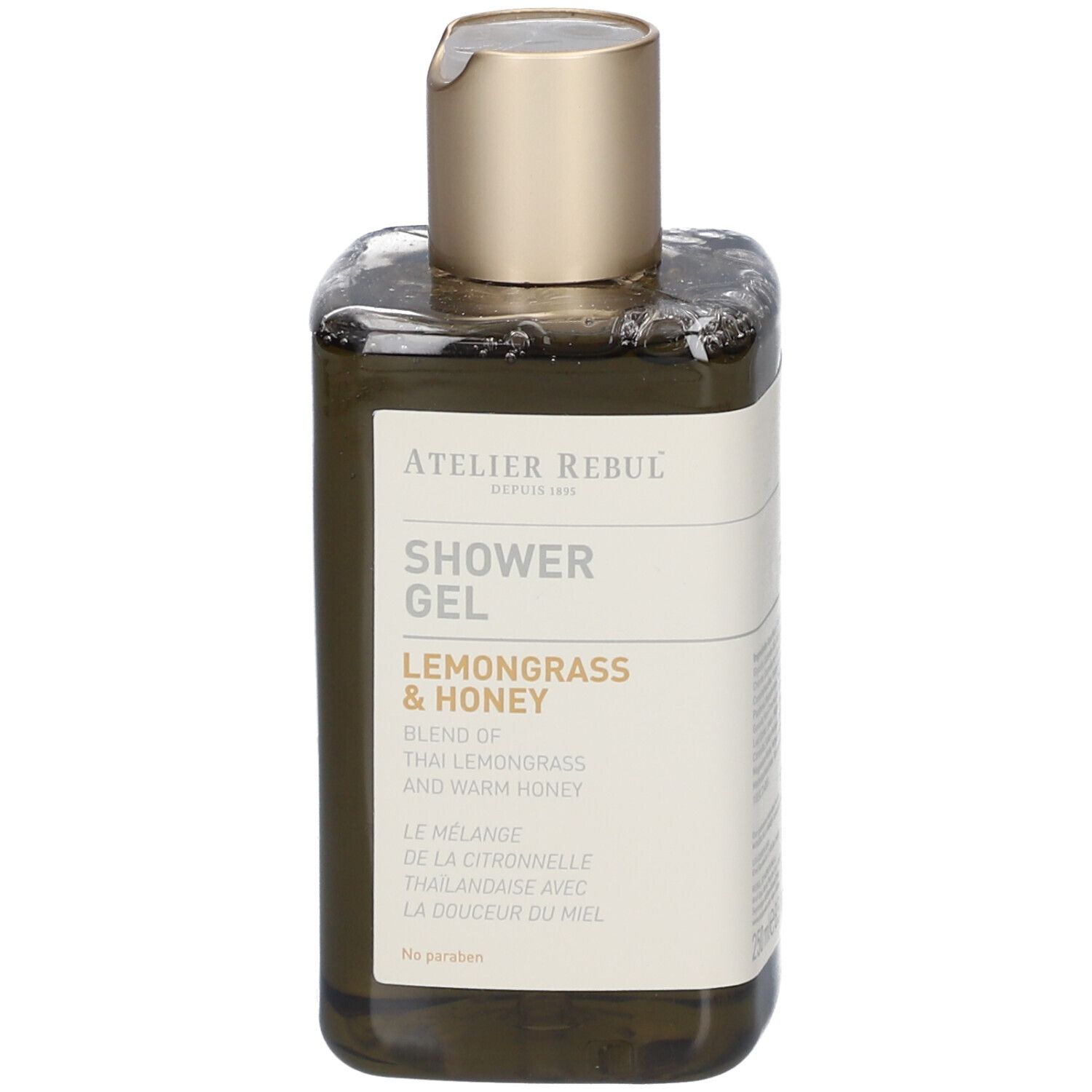ATELIER REBUL® SHOWER GEL LEMONGRASS & HONEY 250 ml - Shop Apotheke