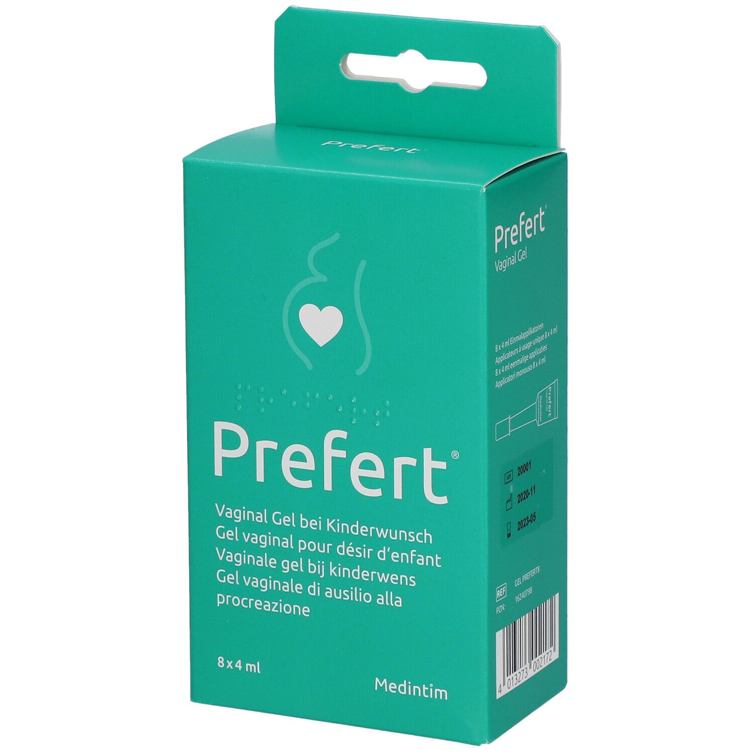 Prefert® Vaginal Gel 8x4 ml - Shop Apotheke