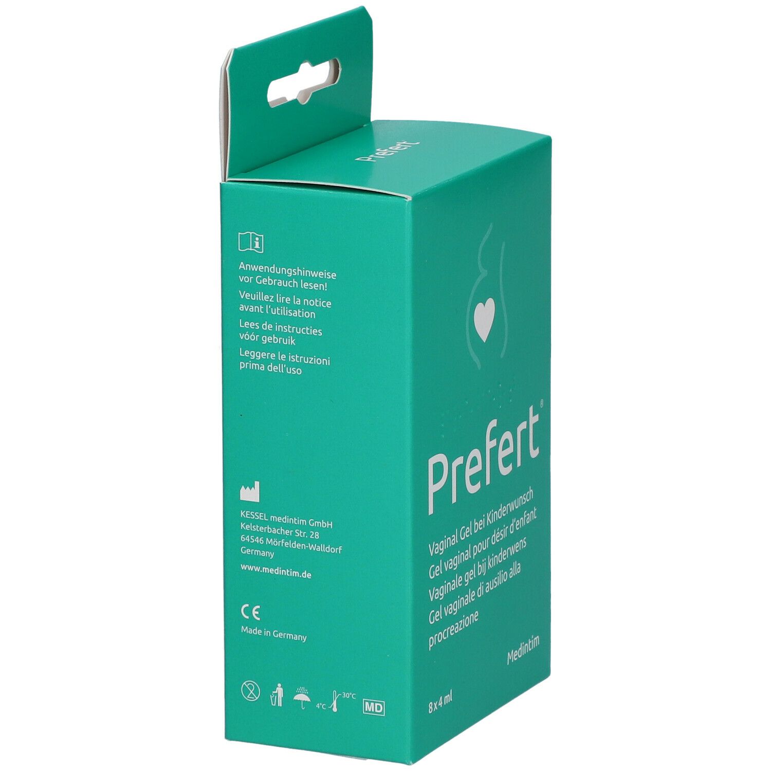Prefert® Vaginal Gel 8x4 ml - Shop Apotheke