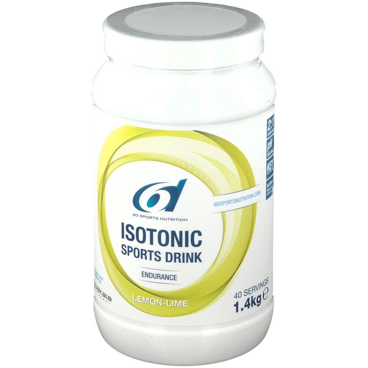 6D Sports Nutrition Isotonic Sports Drink Lemon-Lime 1,4 kg - Shop Apotheke