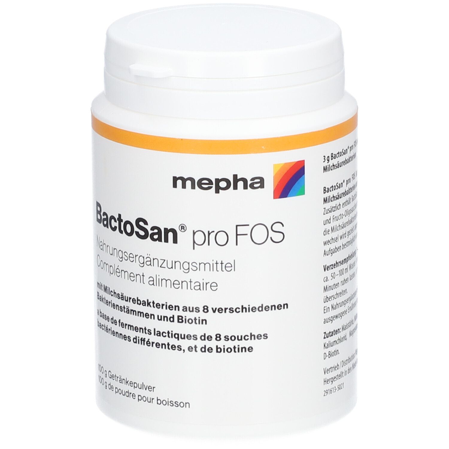 MEPHA BactoSan® Pro FOS 100 g - Shop Apotheke