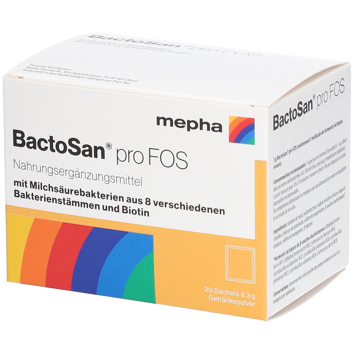MEPHA BactoSan® Pro FOS 3 g - Shop Apotheke