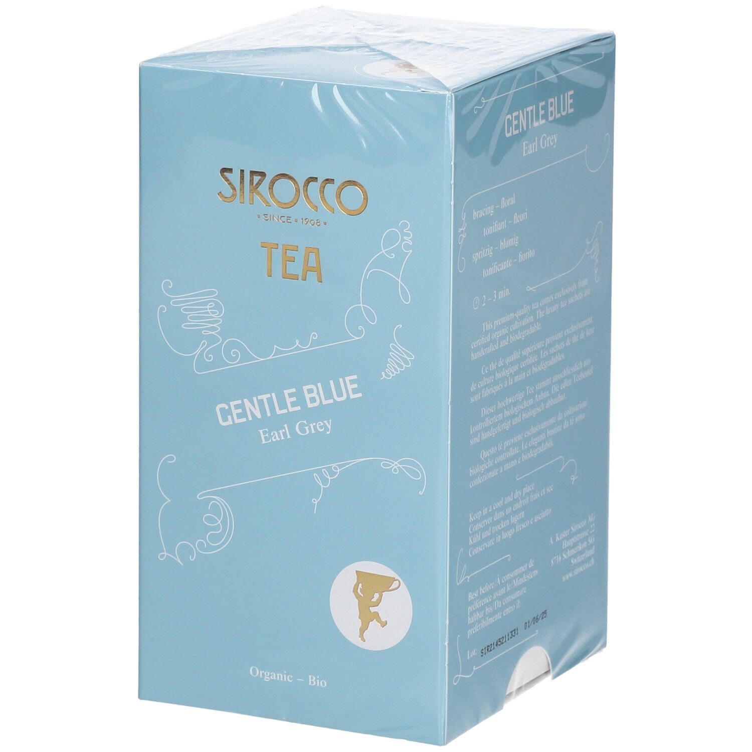 Sirocco Bio Tee Gentle Blue Earl Grey Tea 20 St - Shop Apotheke