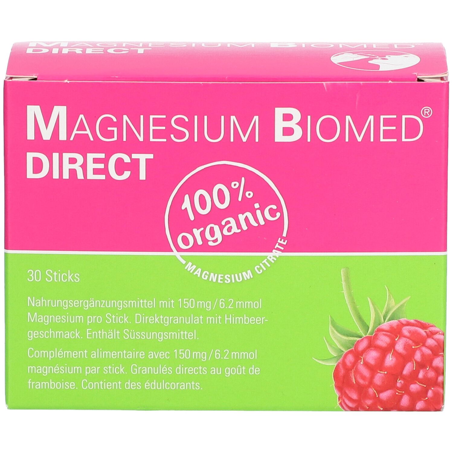 MAGNESIUM BIOMED® Direkt 30 St - Shop Apotheke