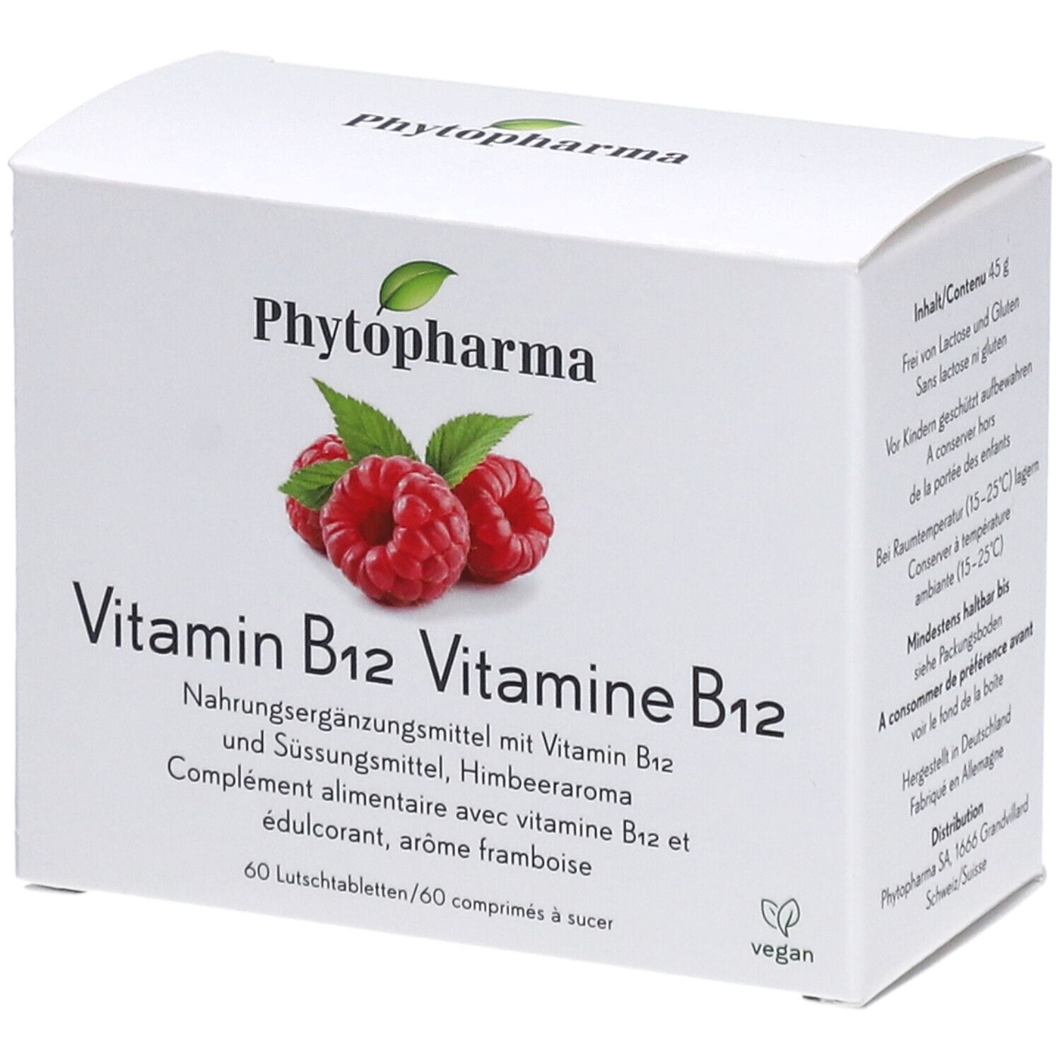 PHYTOPHARMA Vitamin B12 60 St - Shop Apotheke