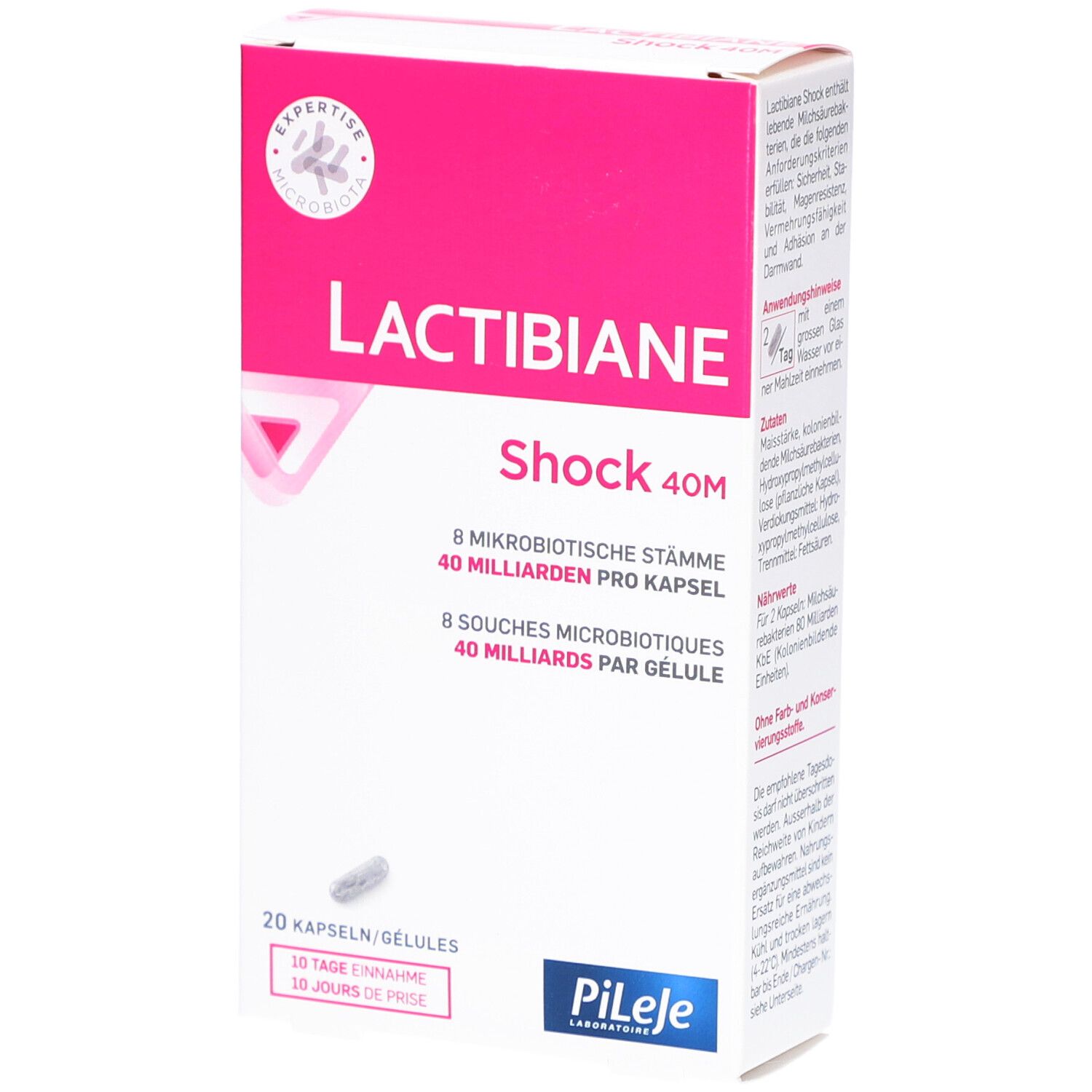 LACTIBIANE Schock 40M 20 St - Shop Apotheke