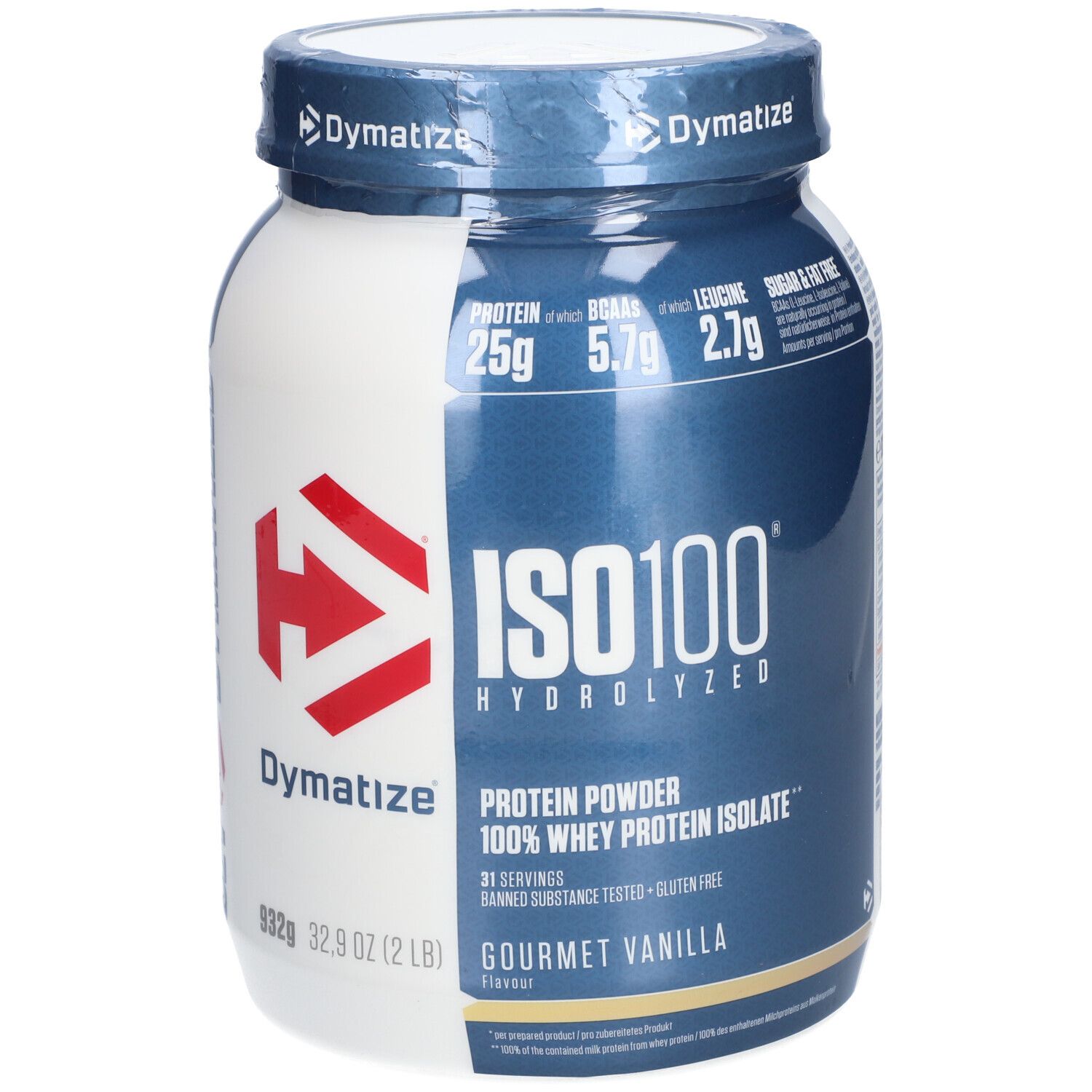 Dymatize® ISO100 GOURMET VANILLA 932 g - Shop Apotheke