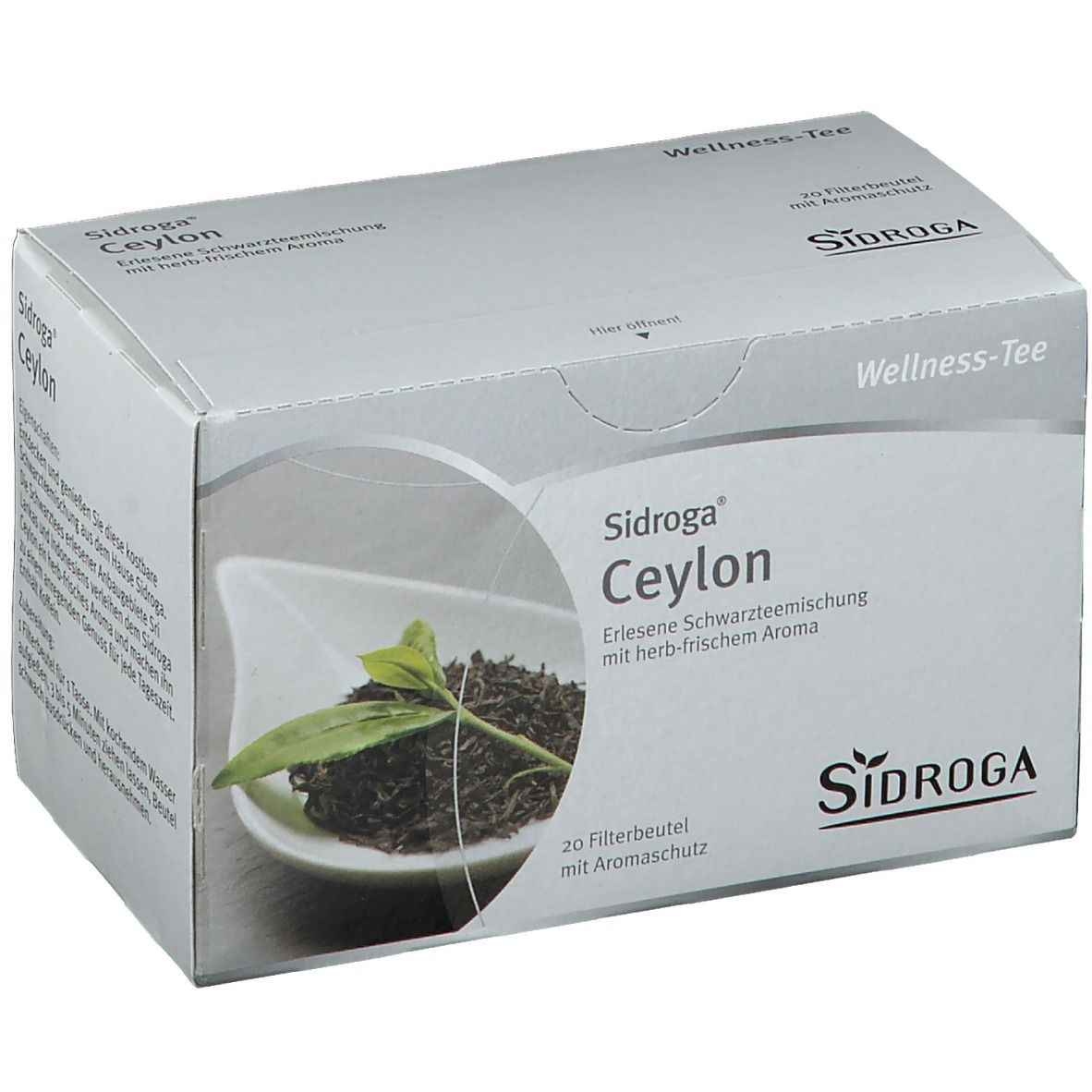 Sidroga® Wellness Ceylon Tee 20x2 g - Shop Apotheke