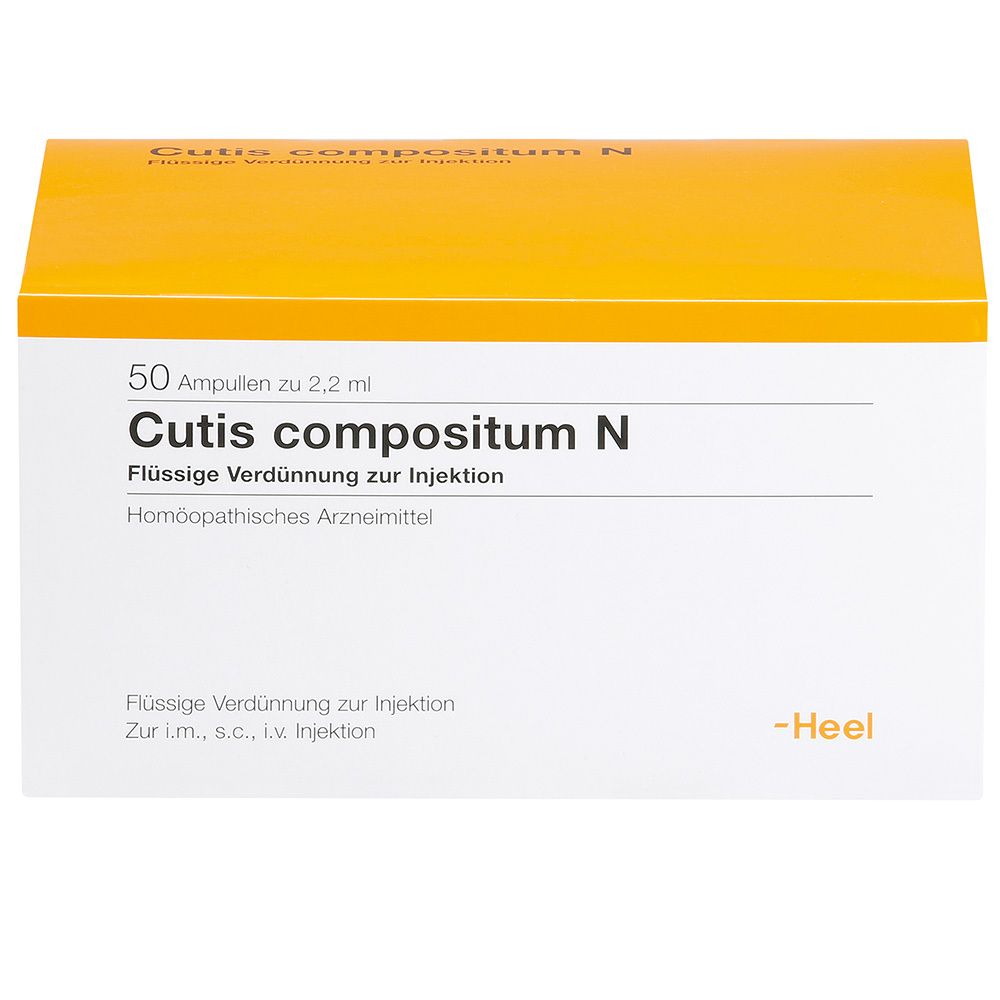 Cutis compositum N Ampullen 50 St - Shop Apotheke