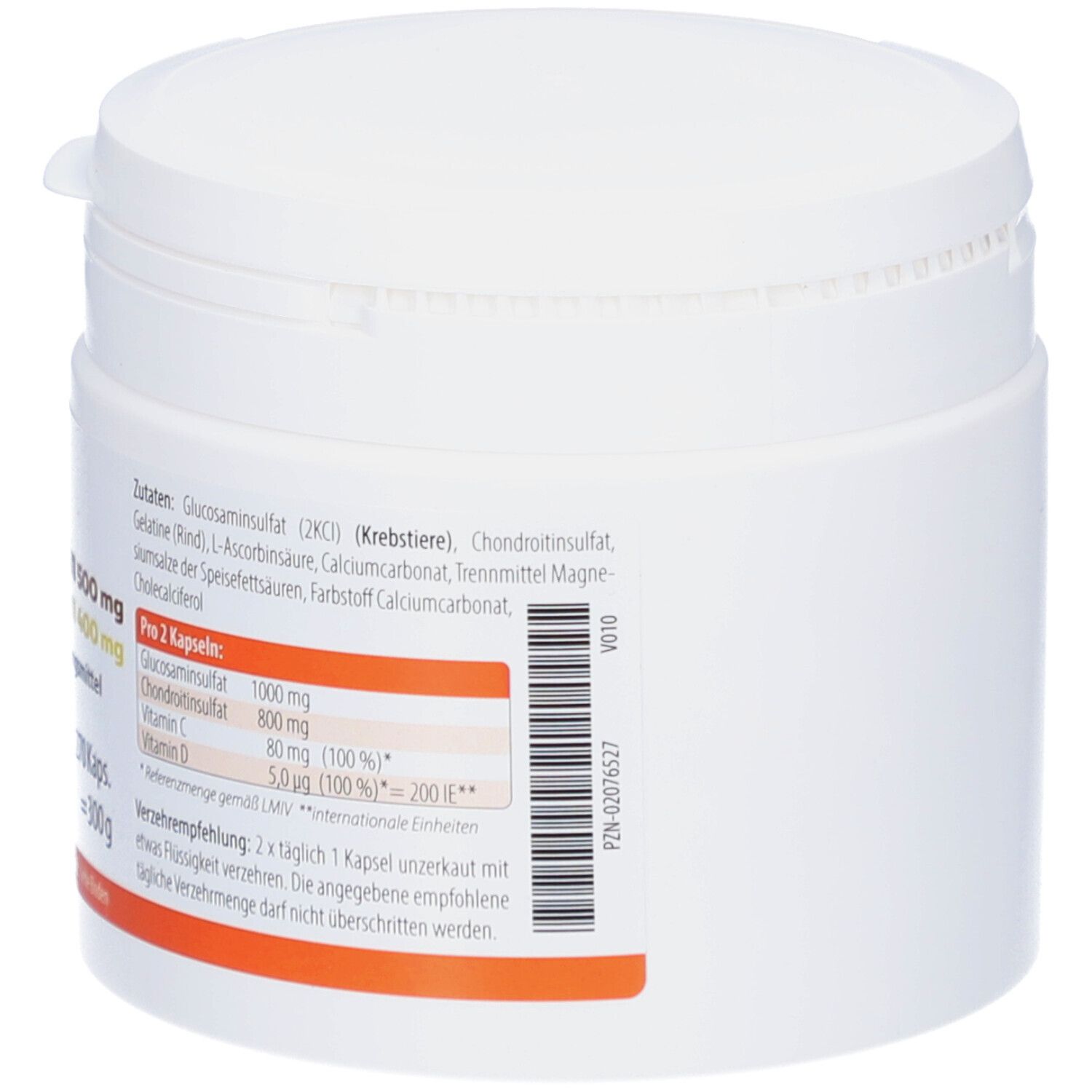 Glucosamin 500 mg + Chondroitin 400 mg Kapseln 270 St - Shop Apotheke